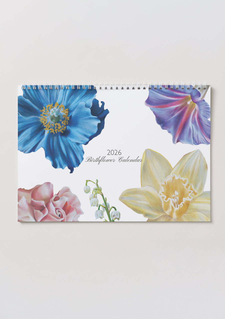 2026 Birthflower Calendar – Shan Kerr Studio